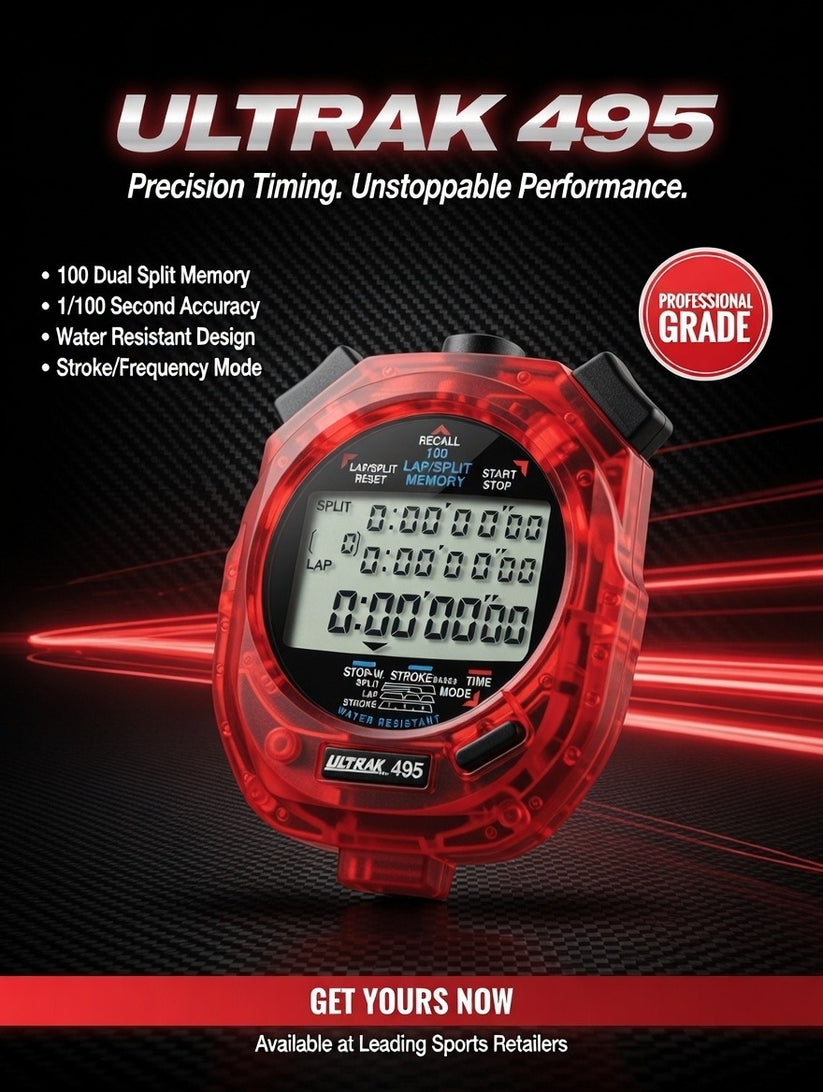 ULTRAK 495 - 100 Dual Split Memory Stopwatch – SEIKO & Ultrak Timing ...